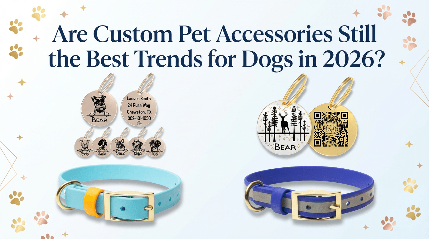 Custom Pet Accessories Trends in 2026 | PawFurEver
